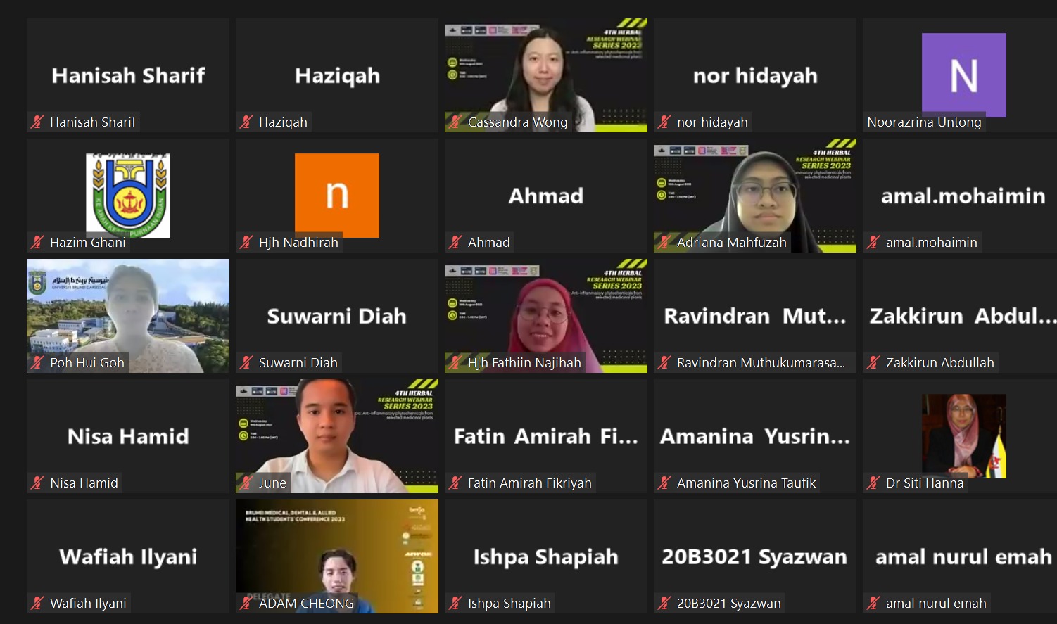 Completed: 4th Herbal Research Webinar Series 2023 “Anti-inflammatory ...